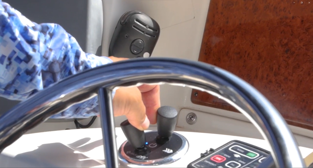 Wireless Stern Thruster Control Made Easy | Sideshift