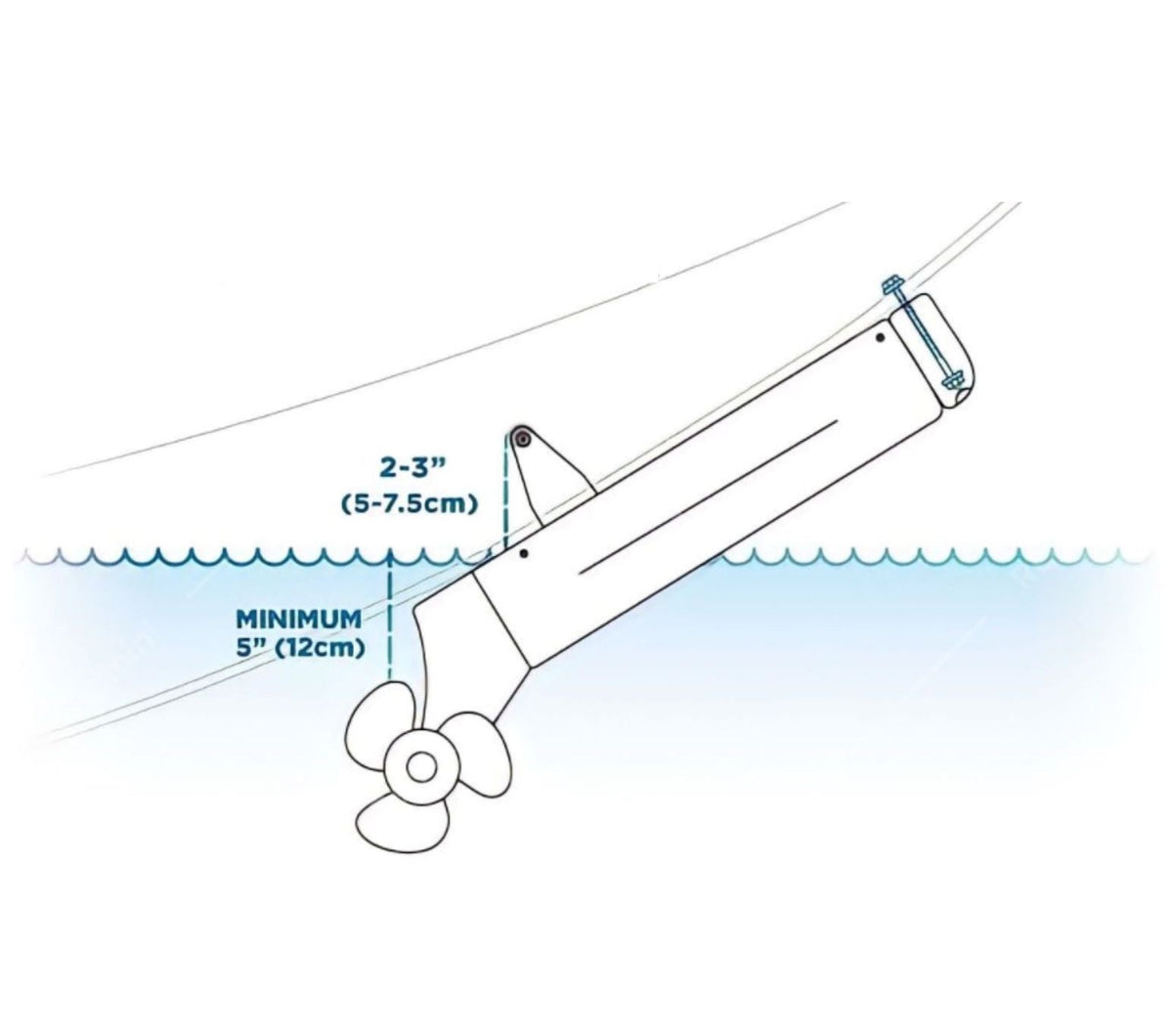 SS350 Bow Thruster for Boats Up to 50′ | SideShift